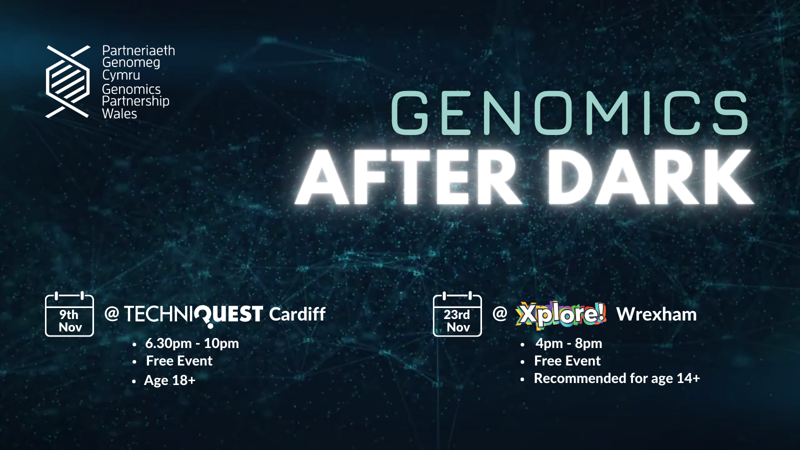 Genomics After Dark is back!